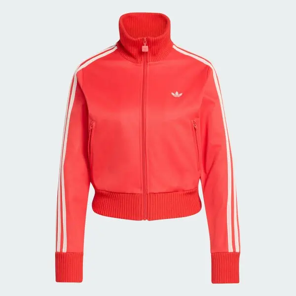 Adidas Firebird Track Top With Knitted Crochet Details - Semi